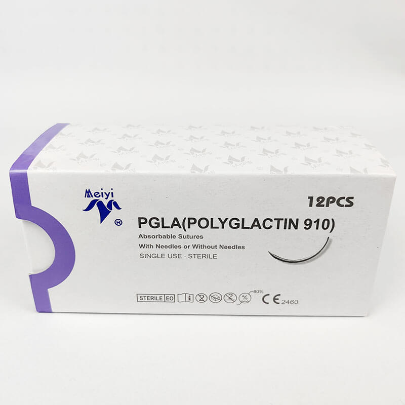 Absorbable Sutures with Needles Polyglactin 910(PGLA） – Uzzmed.com